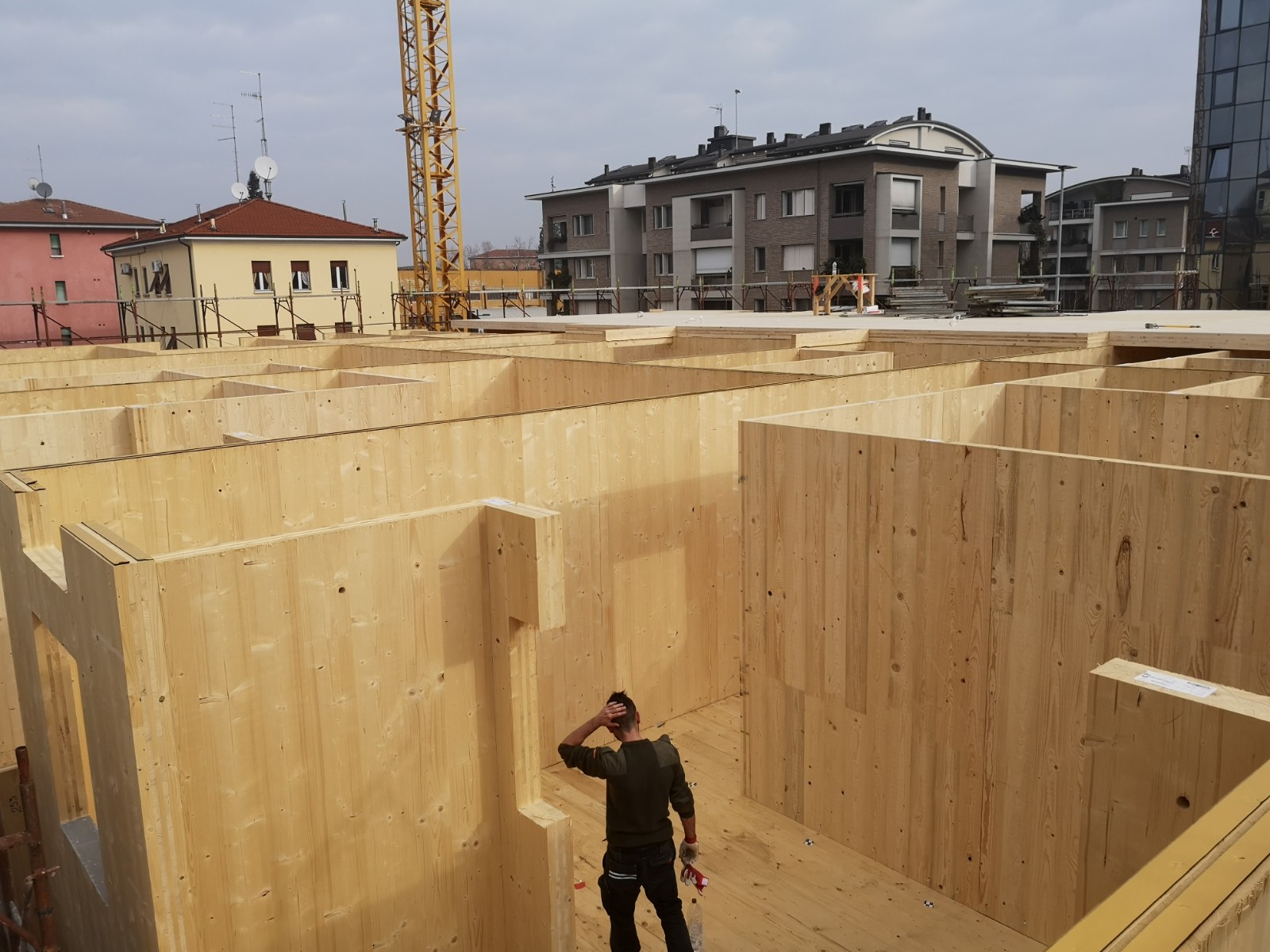 6-storey CLT building - Parma, Italy | Projects | ergodomus